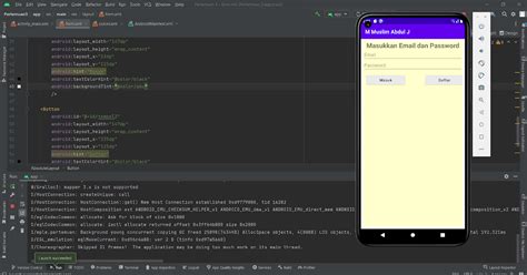 Tugas Mobile Programming Praktikum 1 Teknik Informatika Unpi