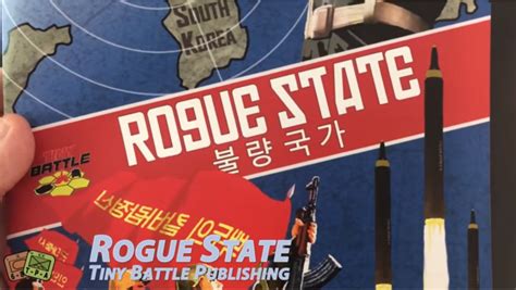 Unboxing Video Rogue State From Tiny Battle Publishing The Players Aid