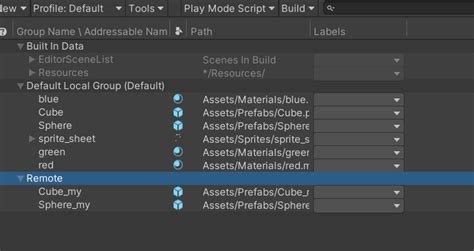 Adressable 打包错误问题 技术问答 Unity官方开发者社区