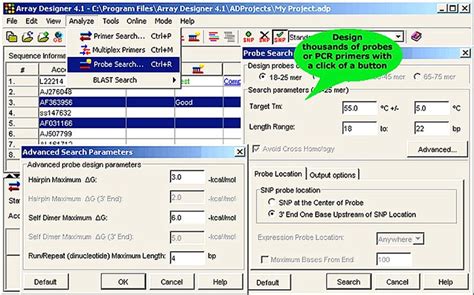 Arrayit Array Designer Microarray Software