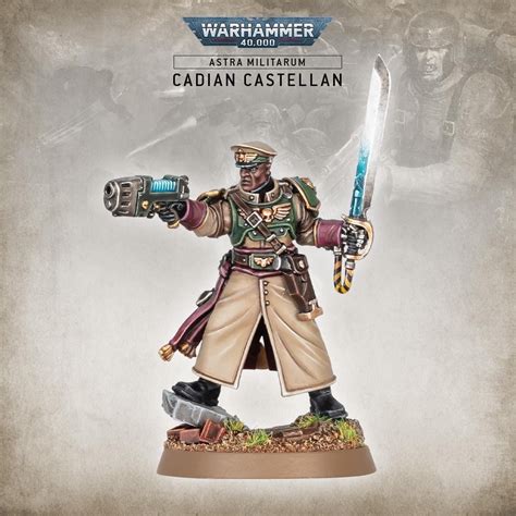 Cadian Astra Militarum Imperial Guard Ig Miniatures Wh 40000