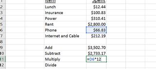 How To Add Subtract Multiply Or Divide Multiple Cells In Excel Laptop Mag
