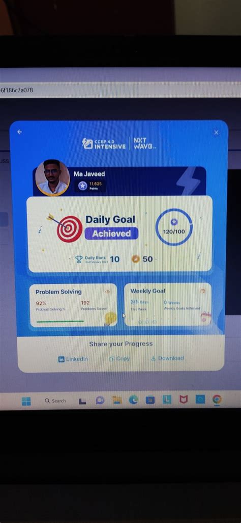 ma javeed on linkedin day4 coading 30daysofcodechallenge nxtwave