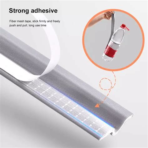 Уплотнительная лента для раздвижных дверей и окон, 40 м | AliExpress