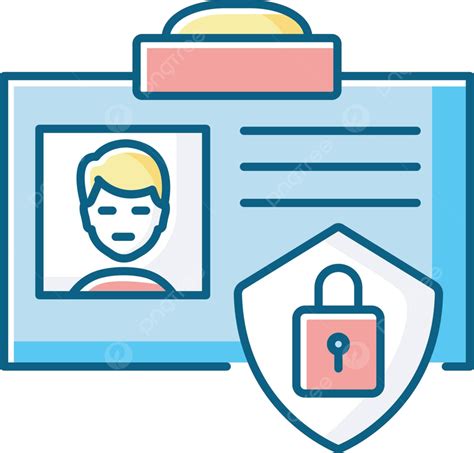 Id Security Rgb Color Icon Symbol Authorization Icon Vector Symbol Authorization Icon Png And