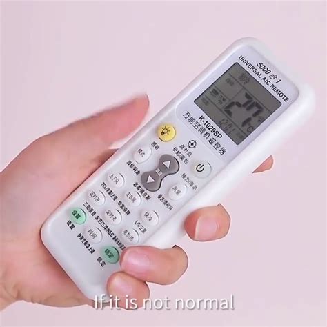 Universal Air Conditioner Remote Control K 1028e Multi Remote Control For Air Conditioner Lcd