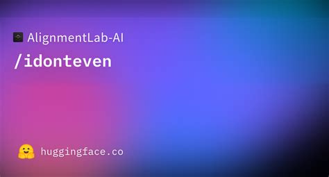 alignmentlab ai idonteven · datasets at hugging face