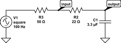 Function Generator My RC Time Constant Calculations Are Wrong Circuit Changes My Input Signal