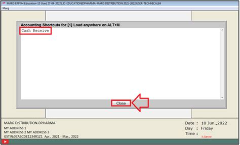 How To Set Default Narration For Accounting Voucher In Marg Erp Software