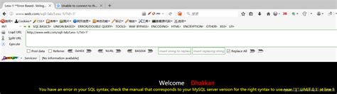 Sqli Labs通关教程1请完成sqli Labs网站的第一关less1的练习用sql手动注入方法拿到所有用户账号和密 Csdn博客