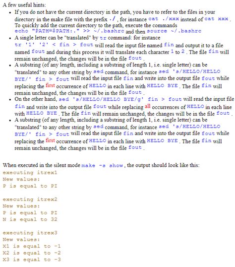 task 1 make file named makefile the name of your