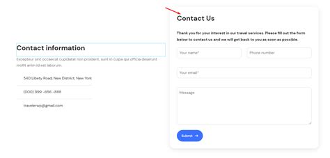 How To Set Up Contact Form With Contact Form 7 Traveler Theme