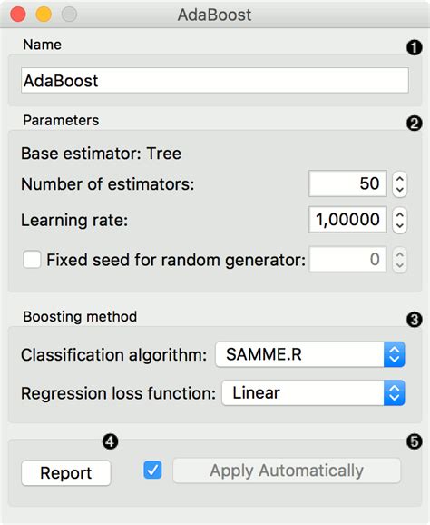 Orange Data Mining Adaboost