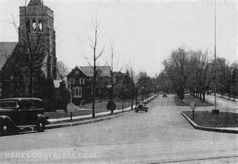 Wyomissing Borough Streets 1890 1935 And Today Berks Nostalgia
