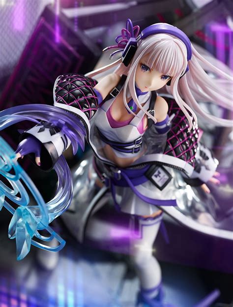 Bems Re Zero Emilia Neon City Shibuya Scramble Figure Cm