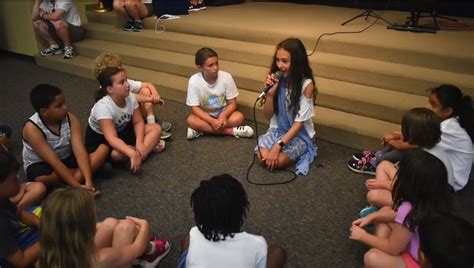 former esf camper zia victoria shines on good morning america esf