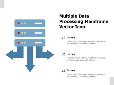 Multiple Data Processing Mainframe Vector Icon Ppt Powerpoint Presentation Styles Picture Pdf