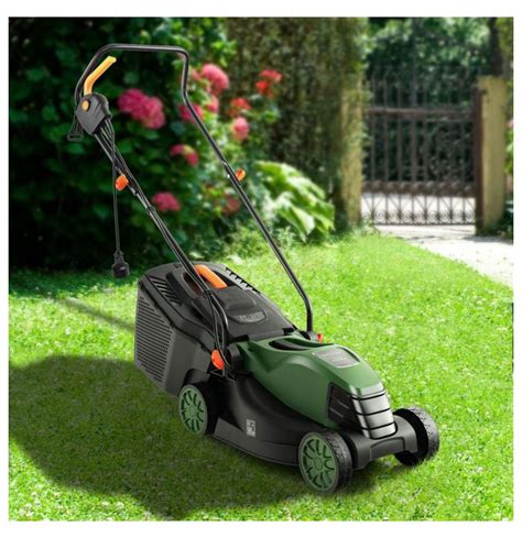Electric Lawn Mower 13 Inch 10 Amp Corded Lawn Mower With 25l