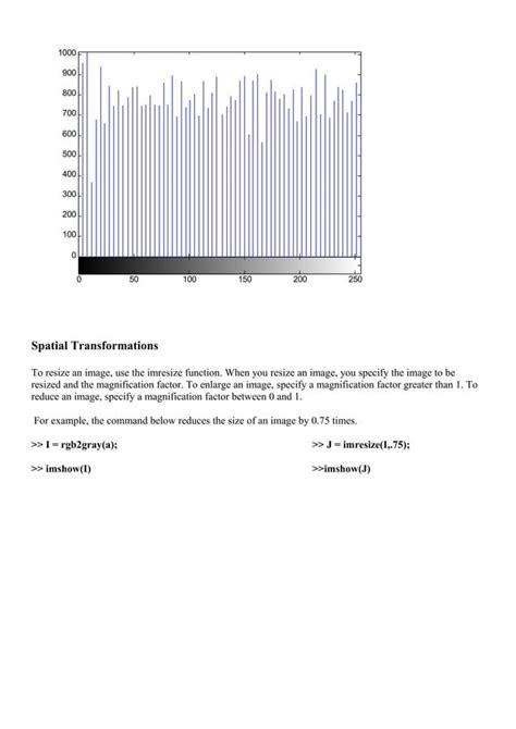 Simple Matlab Tutorial Using Matlab Inbuilt Commands Doc