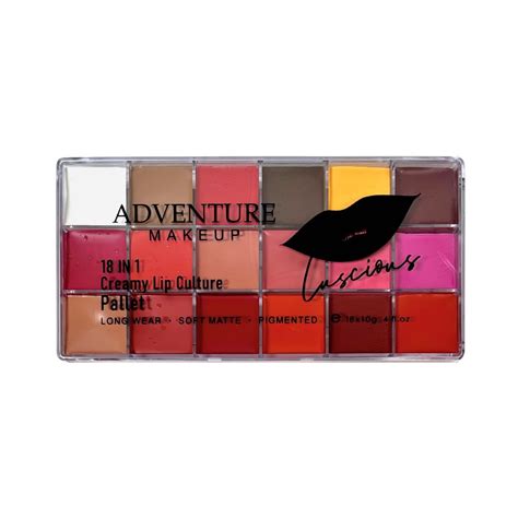 Adventure Luscious In Creamy Lip Culture Palette Roar Beauty Store