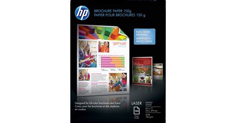 Hp Color Laser Brochure Paper Glossy Q6611a Bandh Photo Video