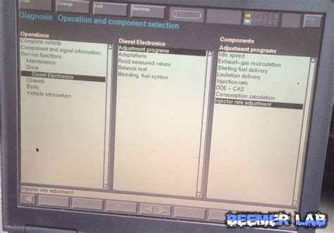 Beemer Lab Dis V44 Diesel Injector Coding Programming Guide