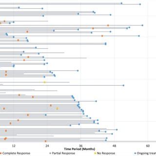 Swimmer Plot Depicting The Responses Of All Patients Each Row Swim Download Scientific
