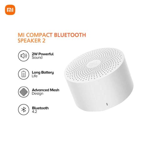 Xiaomi Mi Compact Bluetooth Speaker W Built In Mic Lazada Ph
