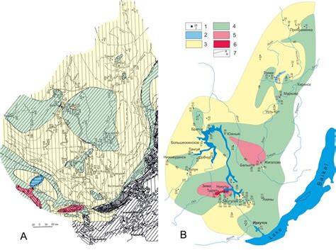 A Map Of Heat Flow At The Southern Siberian Platform A And Heat Flow