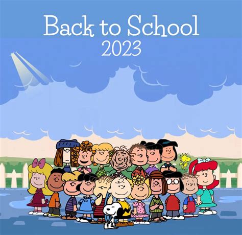 Peanuts Back To School By Darthvader867554333 On Deviantart