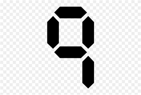 Seven Segment Alt Png Images 7 Segment Display Png Clipart 5630212