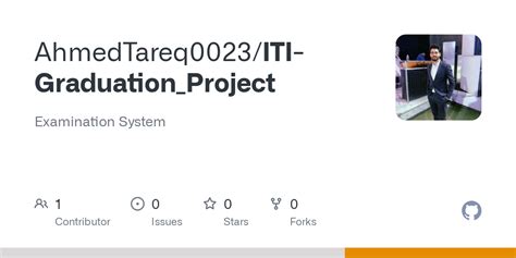 github ahmedtareq0023 iti graduation project examination system