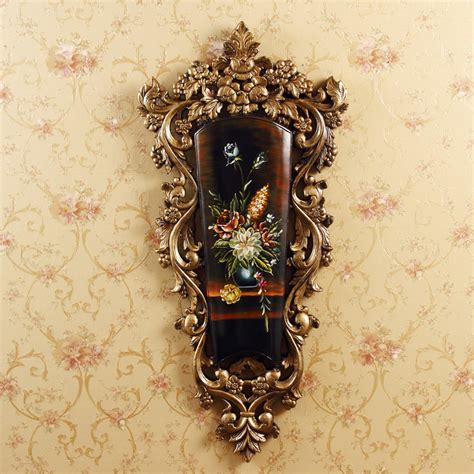 欧式壁饰壁挂墙上挂件创意电视墙沙发背景客厅餐厅楼梯墙面装饰品 德艺佳