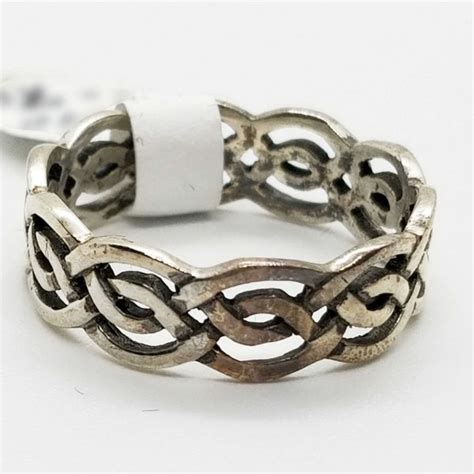 Celtic Braid Ring Etsy