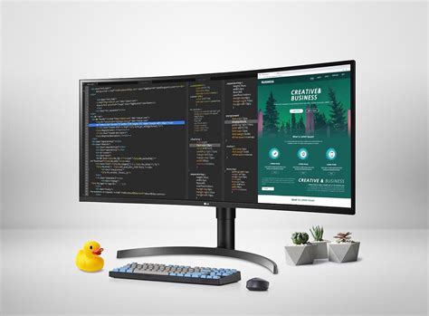 LG Inch Class Ultrawide Curved WQHD HDR WN C B