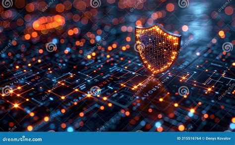 Cyber And Information Network Security Technologies And System Concept