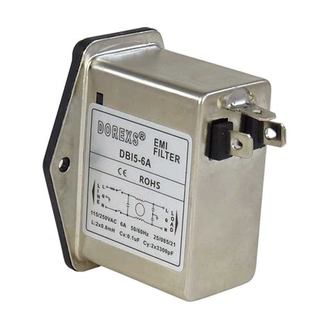 IEC DBI A Switch Power Socket With EMI Filter On Off DOREXS Arcade Express