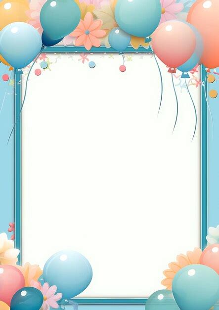 Premium Ai Image Crafty Party Frames For Crafters