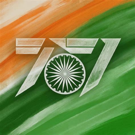 Indian Flag On The Background In Background Premium Ai Generated Vector