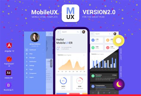 The Best 2021 Bootstrap 5 Framework 7 Angular 12 Mobile Html Template