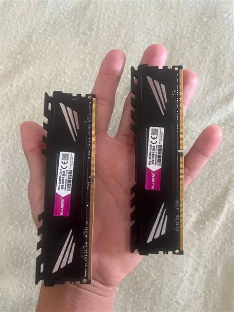 Memória Ram 8x2 16gb 2666mhz Ddr4 Da Kllisre Seminovas 2meses De Uso