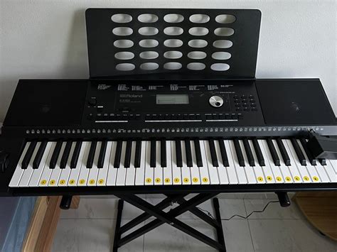ROLAND EX20 Arranger keyboard W/stand & bench, Hobbies & Toys, Music ...