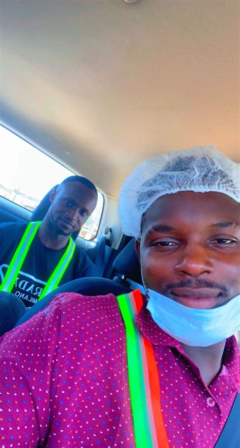 Akinola Olaleye On Linkedin On An Official Visit For New Warehouse