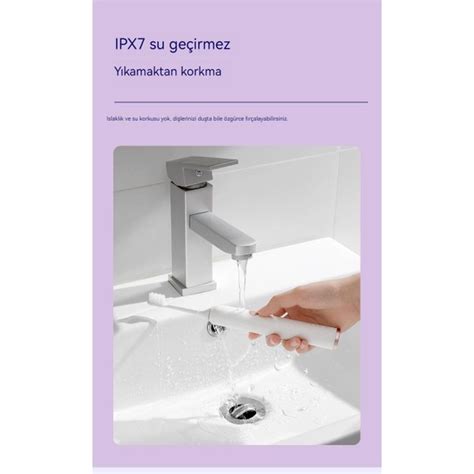 Hh 8 Vitesli Yetişkin Elektrikli Diş Fırçası Ultrasonik Yumuşak Saç