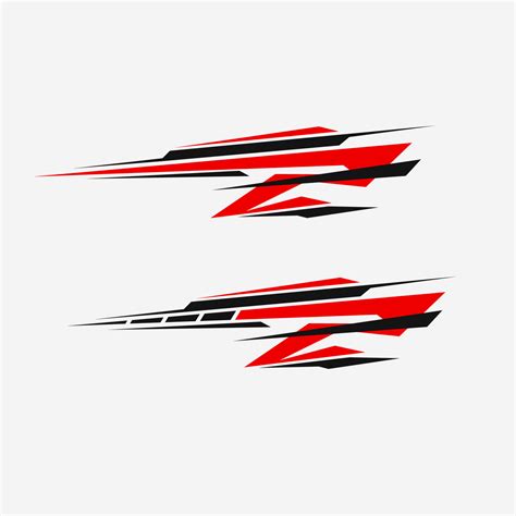 Car Body Wrapping Template Sticker Design Vector 13478354 Vector Art At Vecteezy