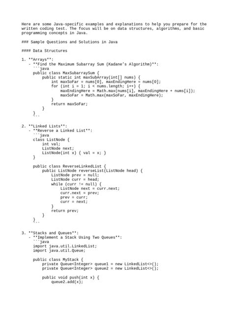 Sample Dsa Questions Pdf String Computer Science Integer Computer Science