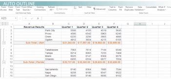 Outlines In Excel How To Create An Outline Lesson Study Com