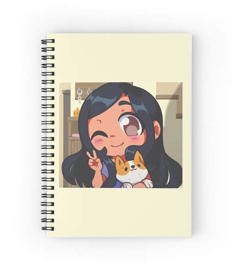 Aphmau Merch Spiral Notebook By Farahwati Aphmau Merch Spiral Notebook Haikyuu Anime
