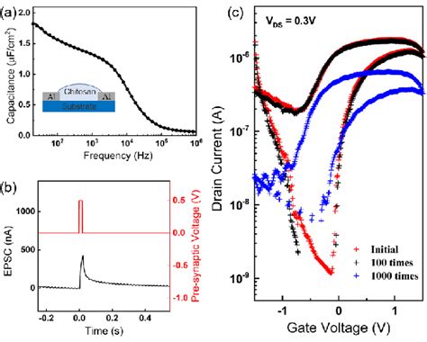 Figure 1 From Flexible And Compatible Synaptic Transistor Based On Electrospun In2o3 Nanofibers