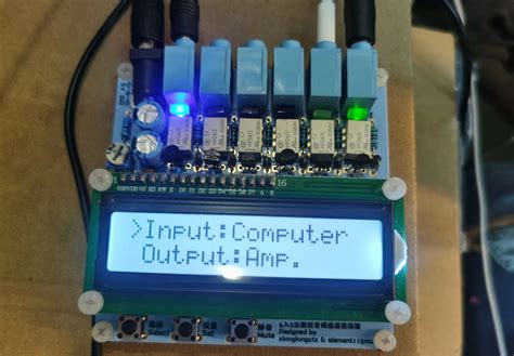 4进2出音频通道切换器 立创开源硬件平台